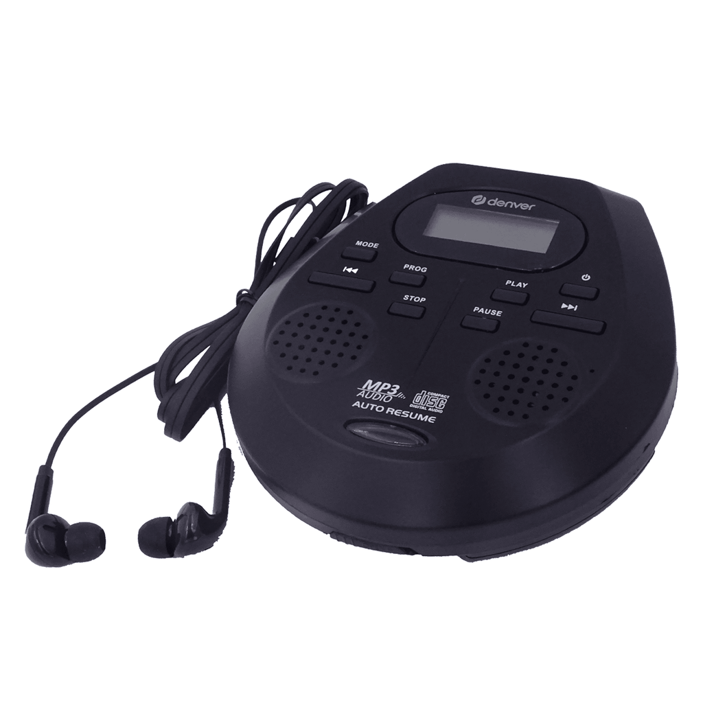 Denver Discman - Draagbare CD speler - Anti Shock - AUX — Denvershop